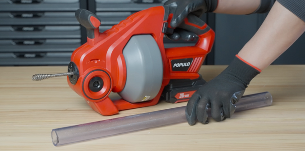 How to unclog the toilet with a drain snake – Populo Tools