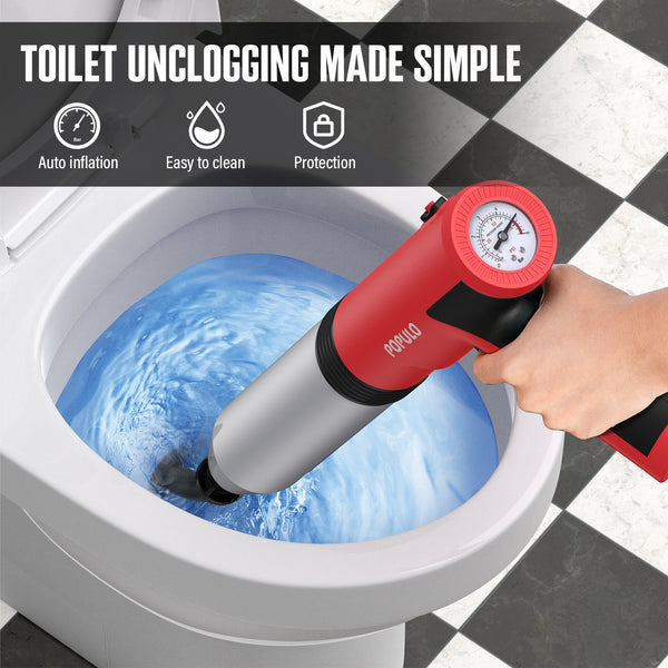 POPULO 8V Electric Plunger Toilet – Populo Tools